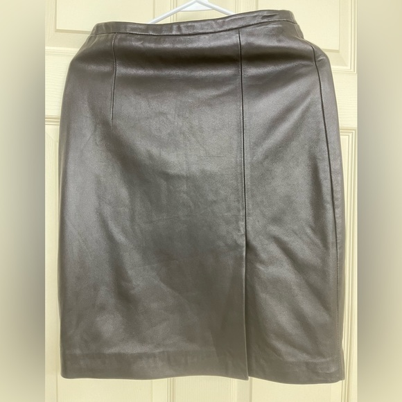Michael Kors | Skirts | Michael Kors Leather Skirt | Poshmark